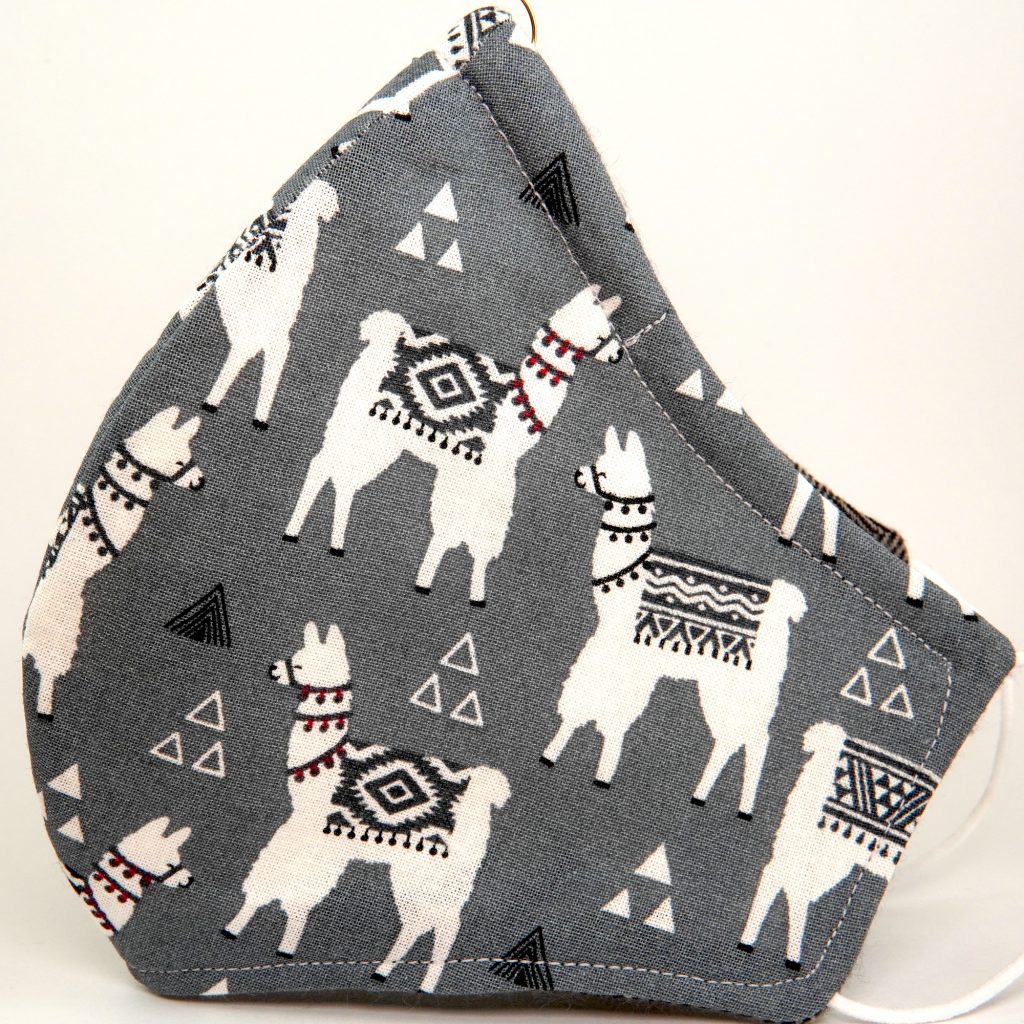 Face Mask (Gray Alpaca) | Amora Lily